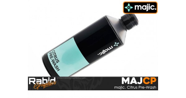 majic. Citrus Pre-Wash - Rabid Graphics