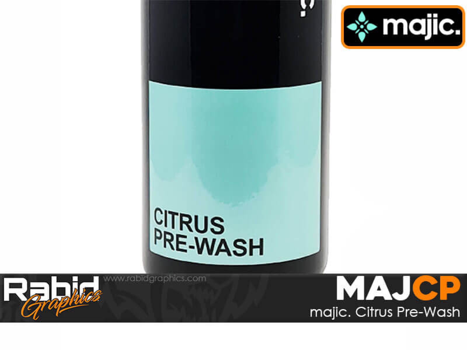 majic. Citrus Pre-Wash - Rabid Graphics